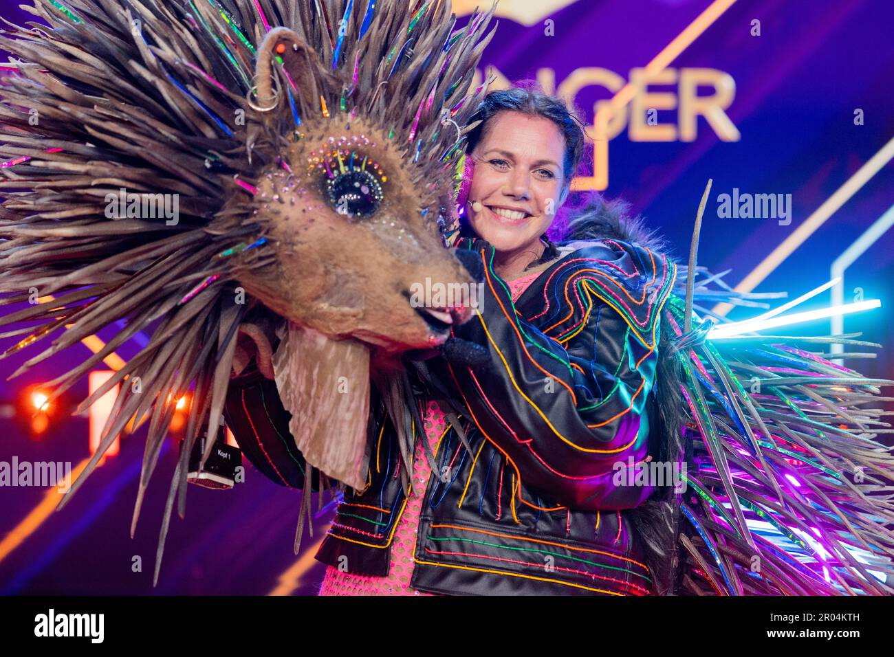 Cologne, Germany. 06th May, 2023. Felicitas Woll, actress, is on stage ...