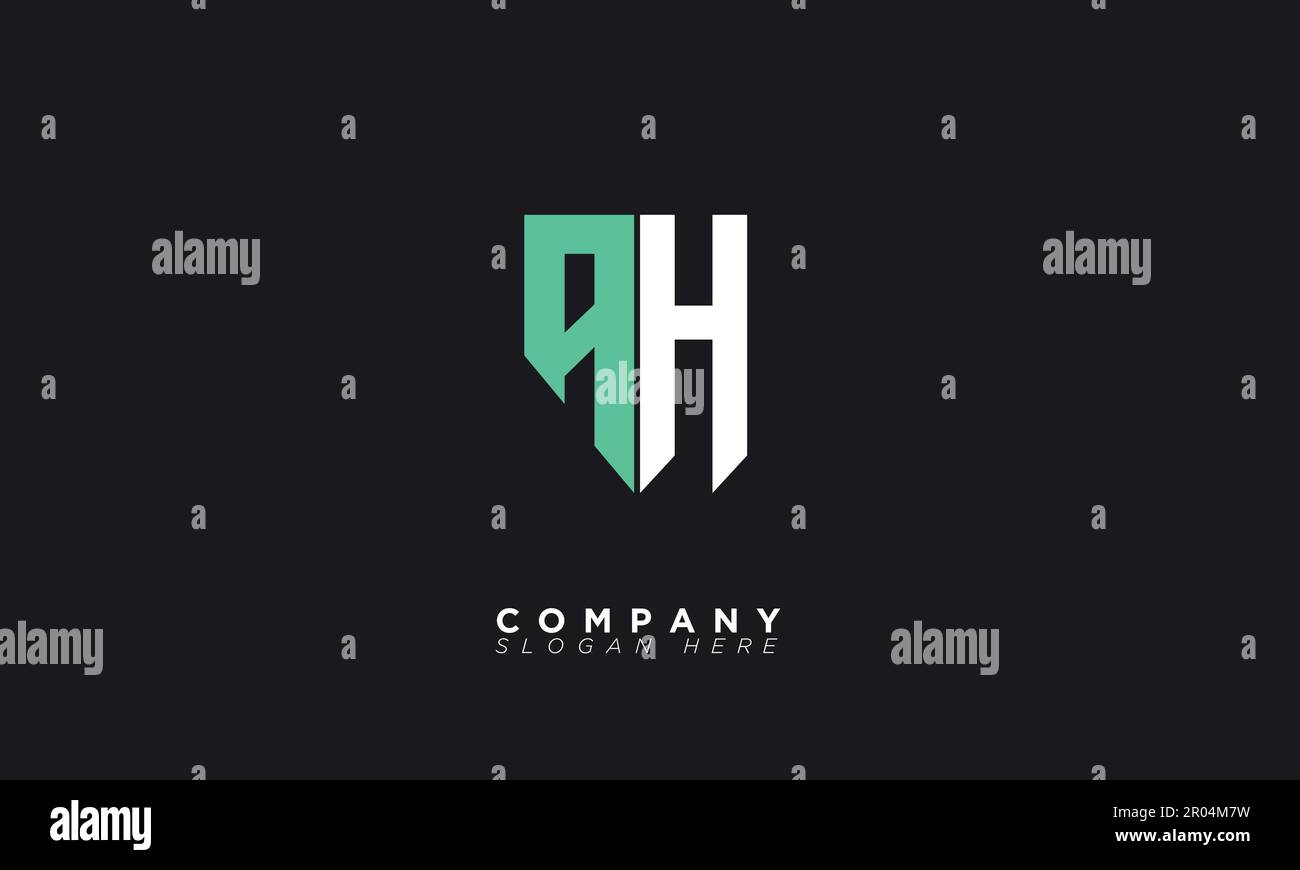 AH Alphabet letters Initials Monogram logo Stock Vector Image & Art - Alamy