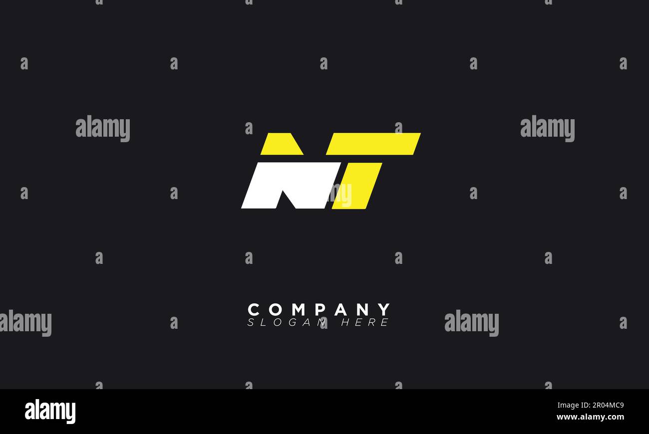 NT Alphabet letters Initials Monogram logo Stock Vector Image & Art - Alamy
