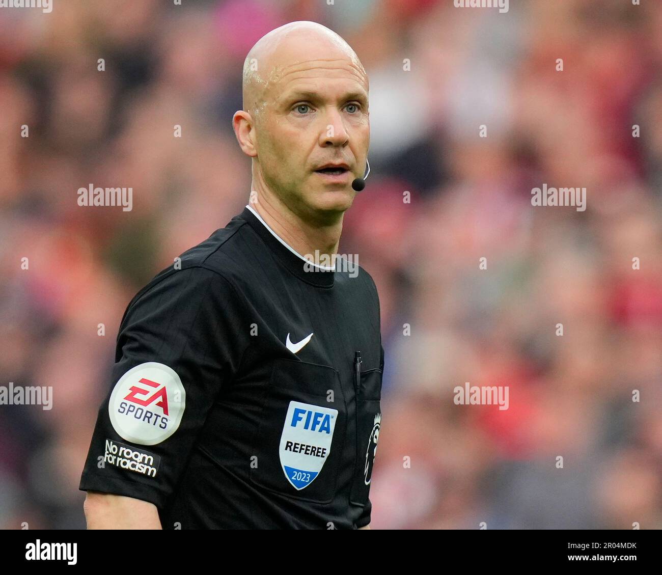 Referee Anthony Taylor during the Premier League match Liverpool vs ...