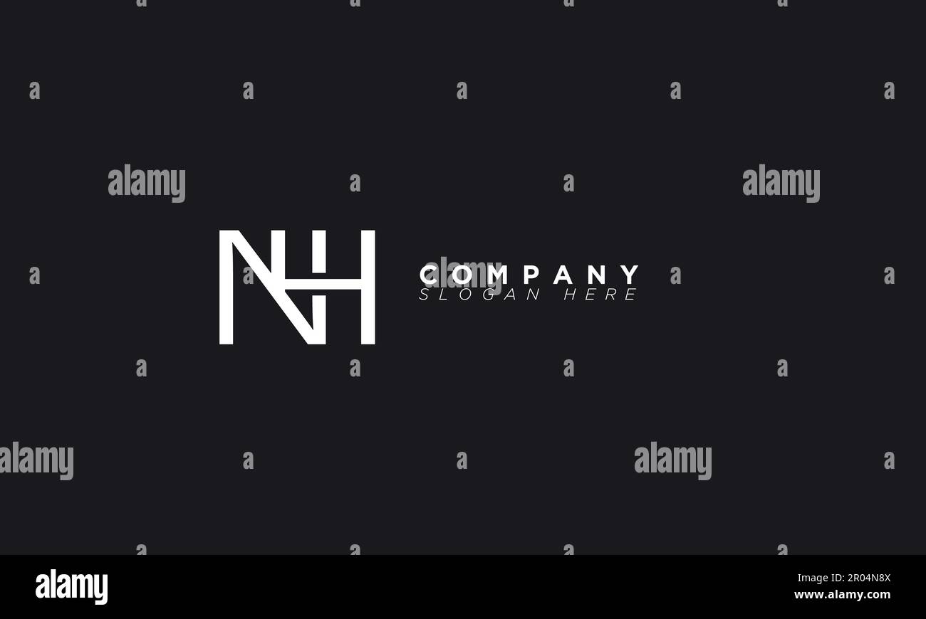 Alphabet nh Stock Vector Images - Alamy
