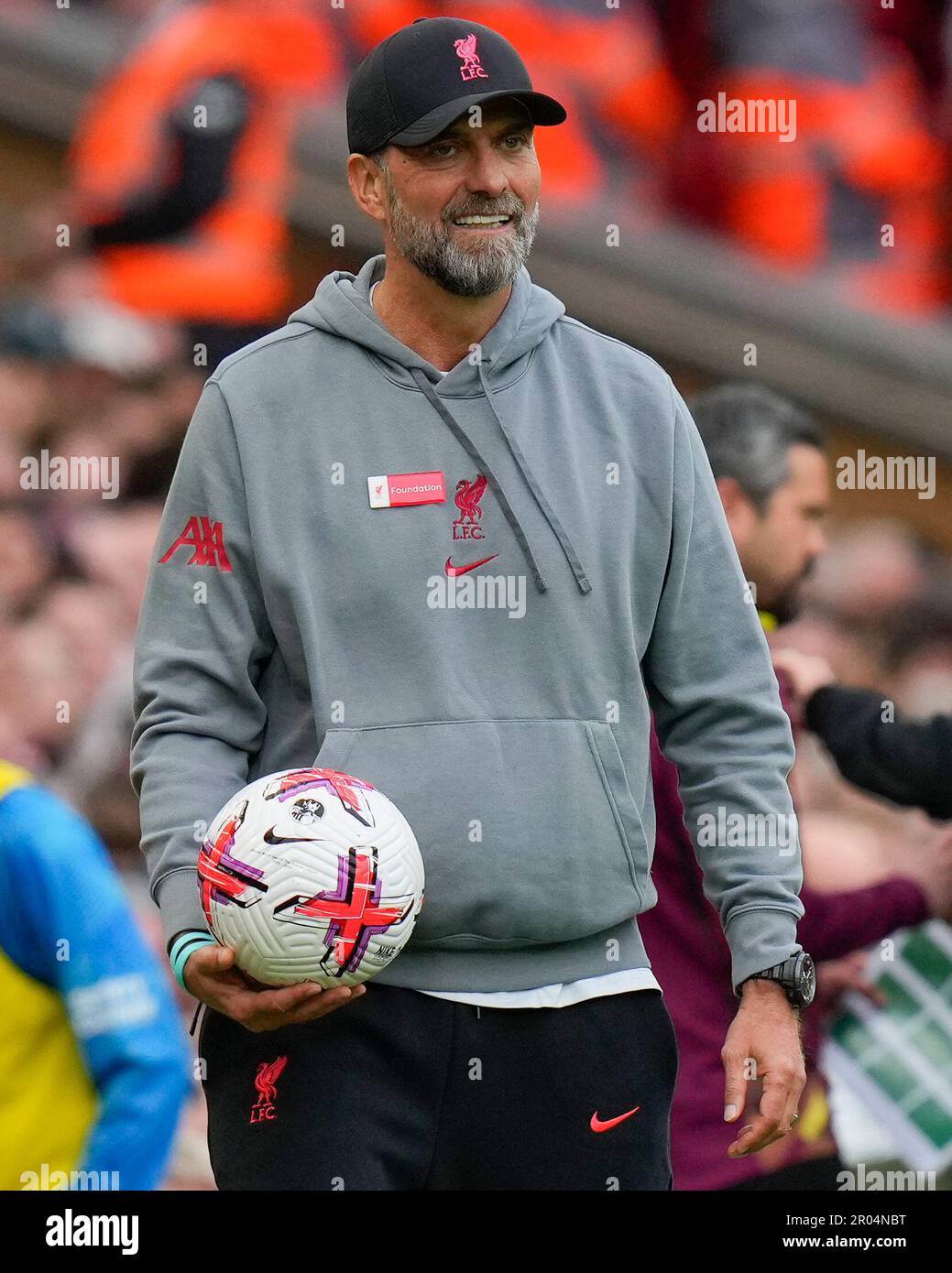 Jurgen Klopp manager of Liverpool during the Premier League match ...
