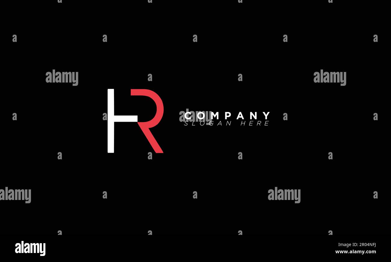 HR Alphabet letters Initials Monogram logo Stock Vector Image & Art - Alamy
