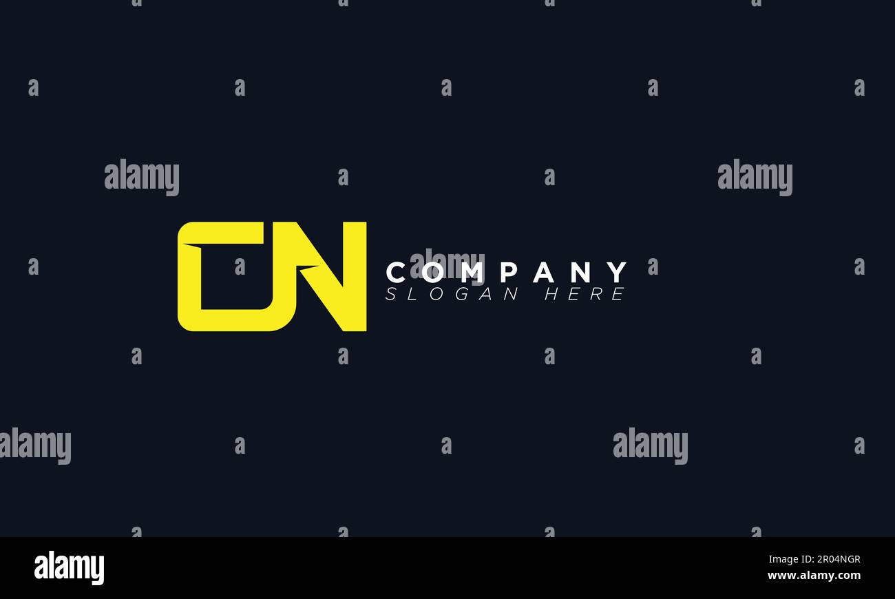 CN Alphabet letters Initials Monogram logo Stock Vector Image & Art - Alamy