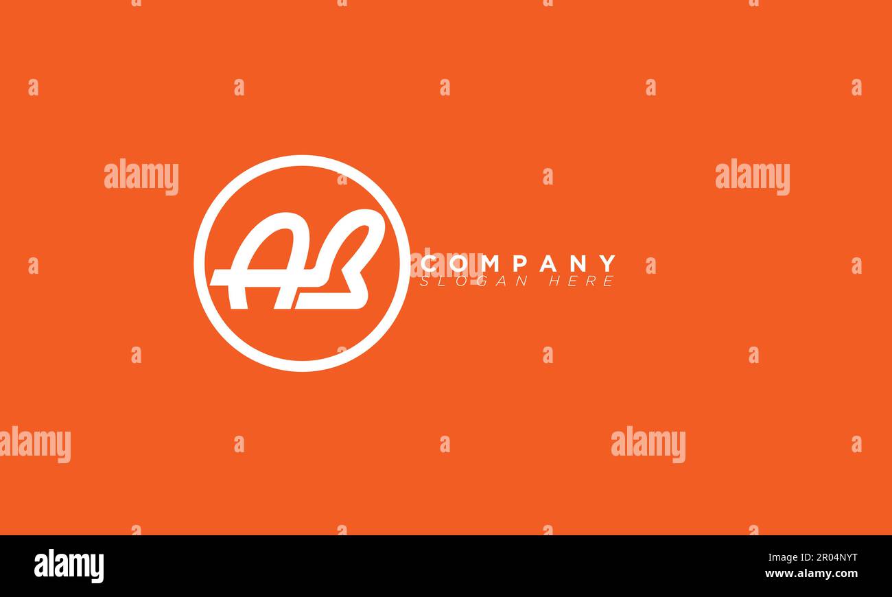 AB Alphabet letters Initials Monogram logo Stock Vector Image & Art - Alamy