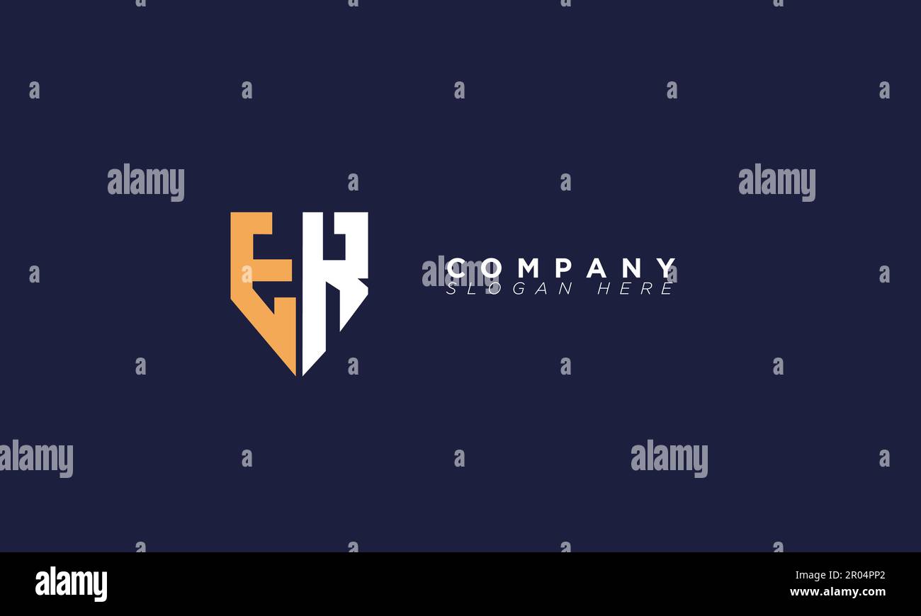 ER Alphabet letters Initials Monogram logo Stock Vector Image & Art - Alamy