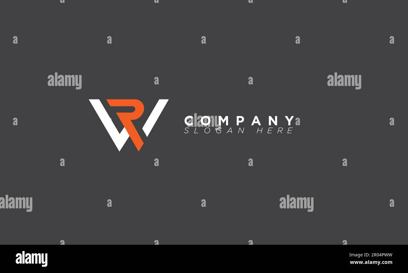 WR Alphabet letters Initials Monogram logo Stock Vector Image & Art - Alamy