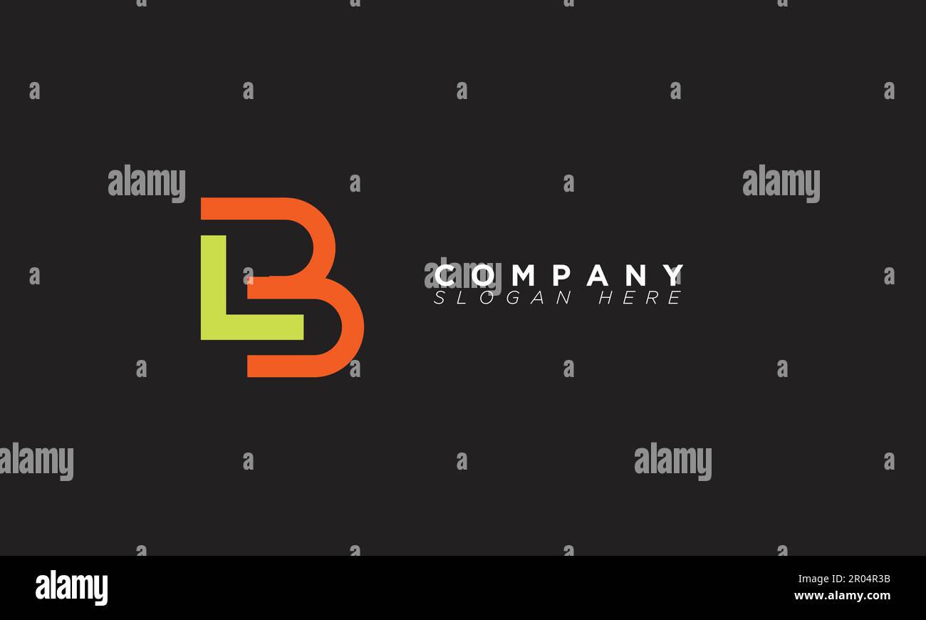 LB Alphabet letters Initials Monogram logo Stock Vector Image & Art - Alamy