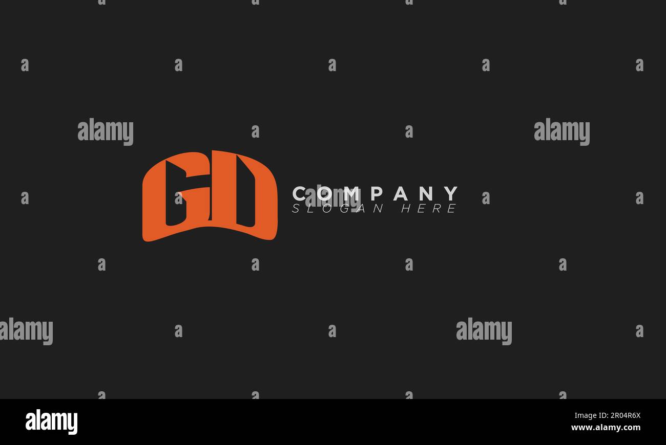 GD Alphabet letters Initials Monogram logo Stock Vector Image & Art - Alamy