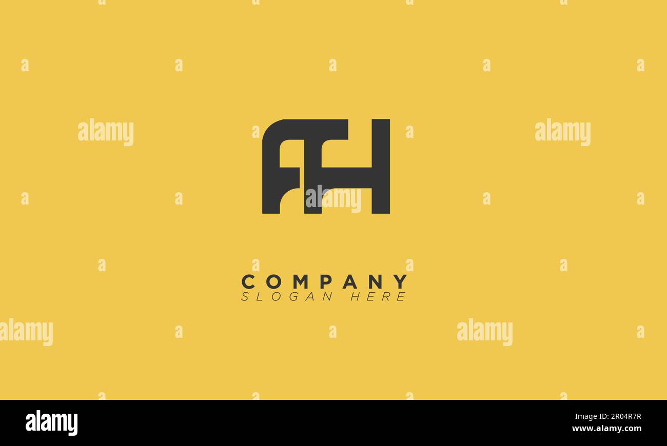 FH Alphabet letters Initials Monogram logo Stock Vector Image & Art - Alamy