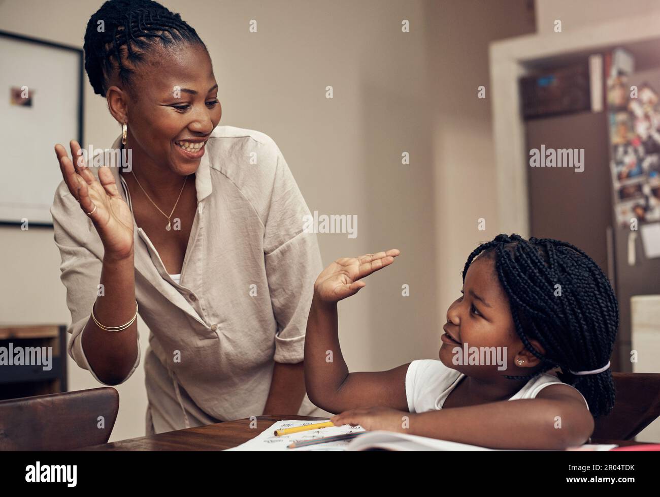 Encourage and help your children achieve the best grades. a young ...