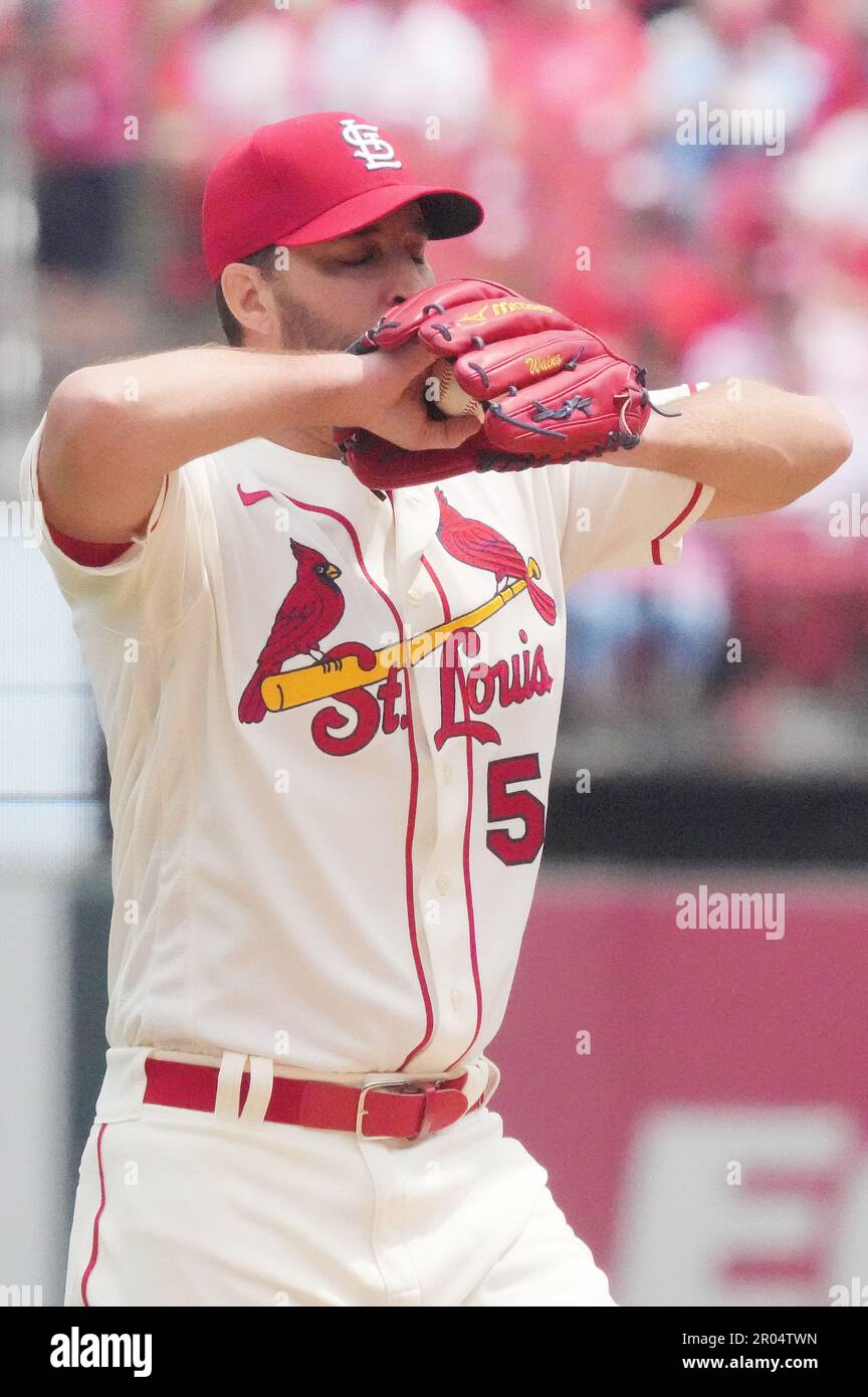 St. Louis, USA. 06th May, 2023. St. Louis Cardinals starting pitcher ...