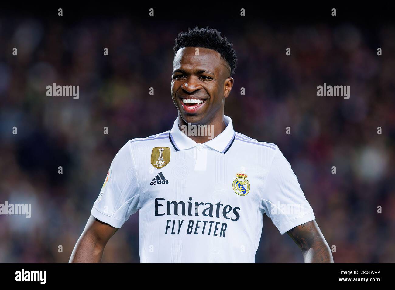 BARCELONA - MAR 19: Vinicius Junior in action during the LaLiga match ...
