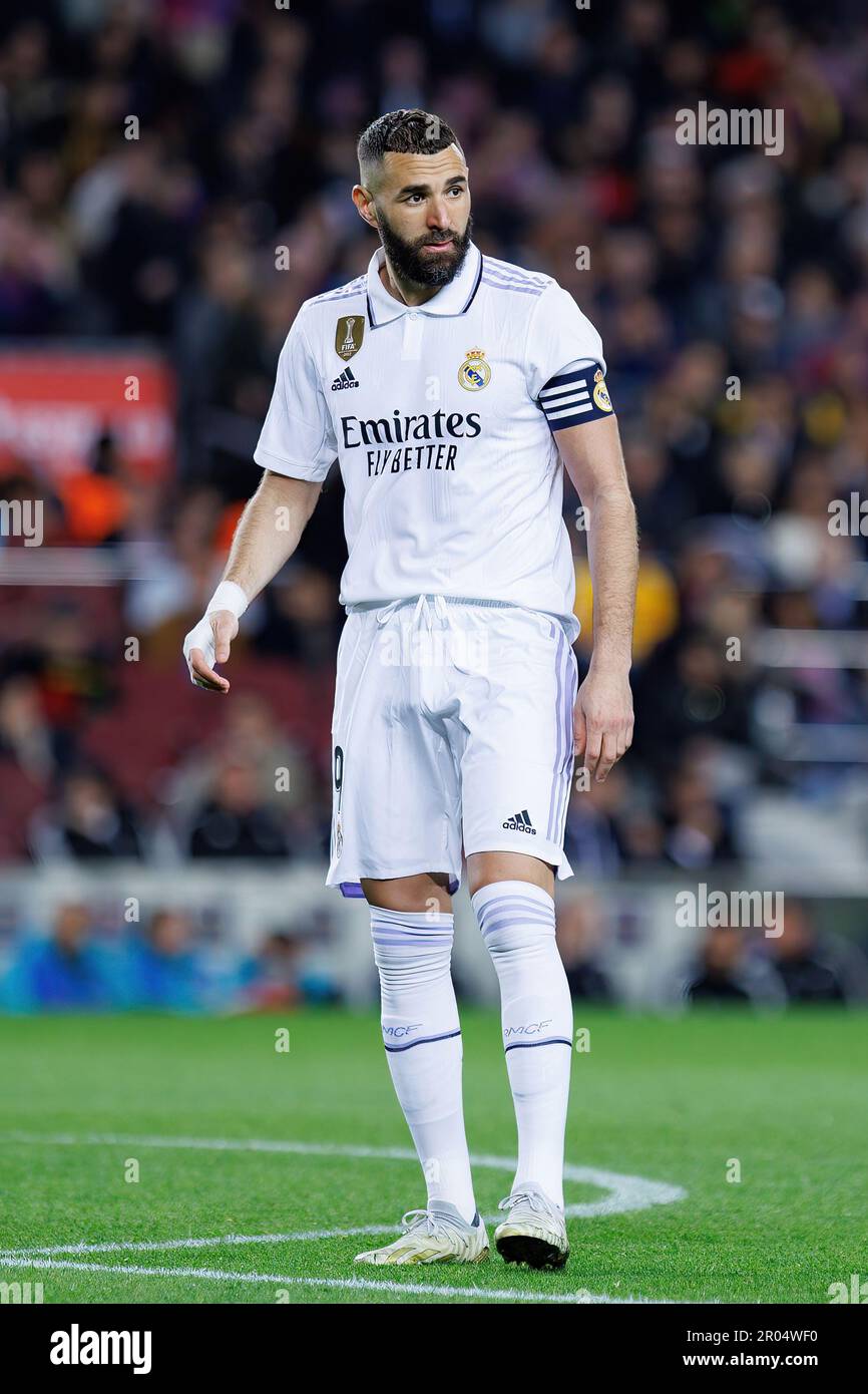 BARCELONA - MAR 19: Karim Benzema in action during the LaLiga match ...