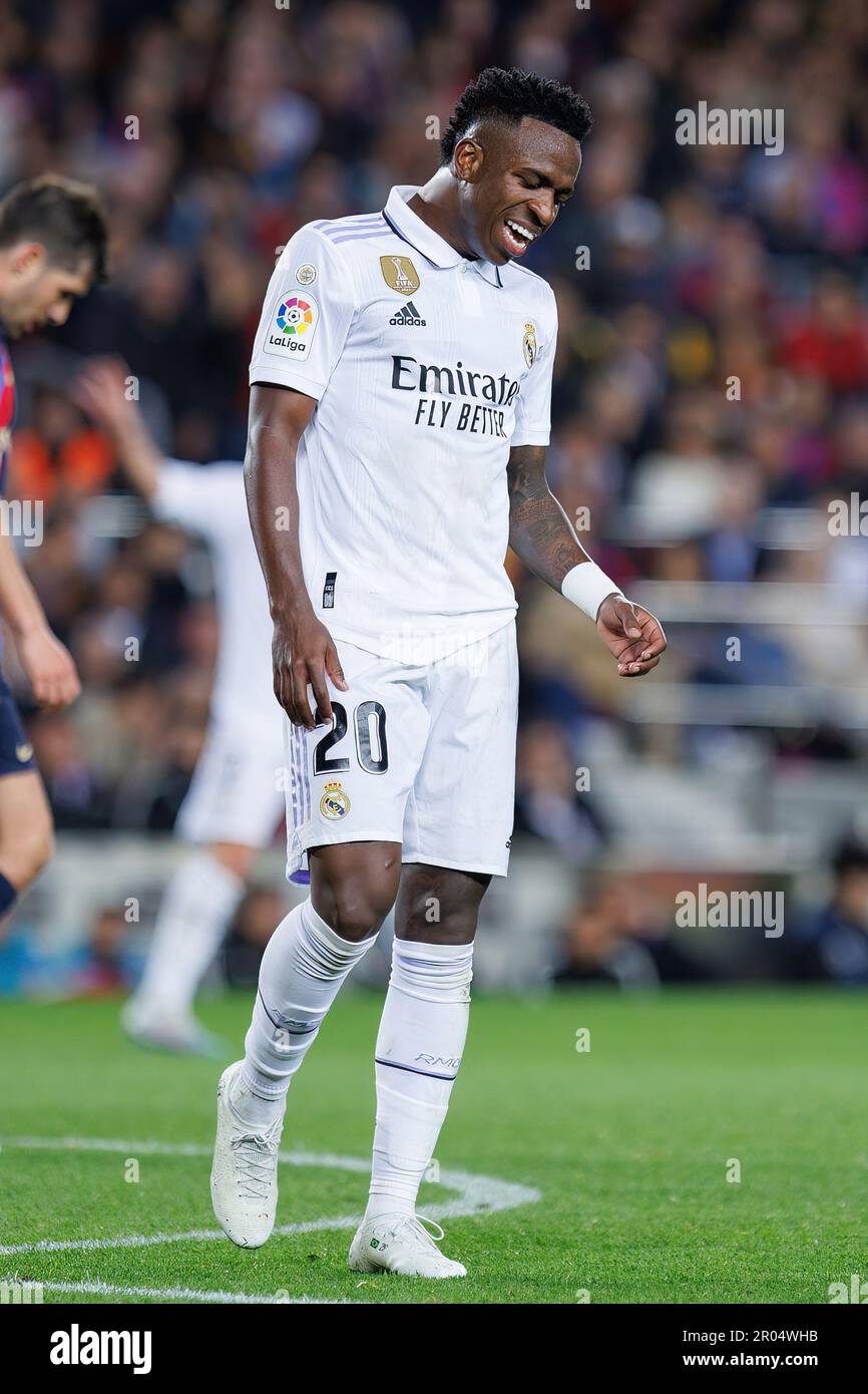 BARCELONA - MAR 19: Vinicius Junior in action during the LaLiga match ...