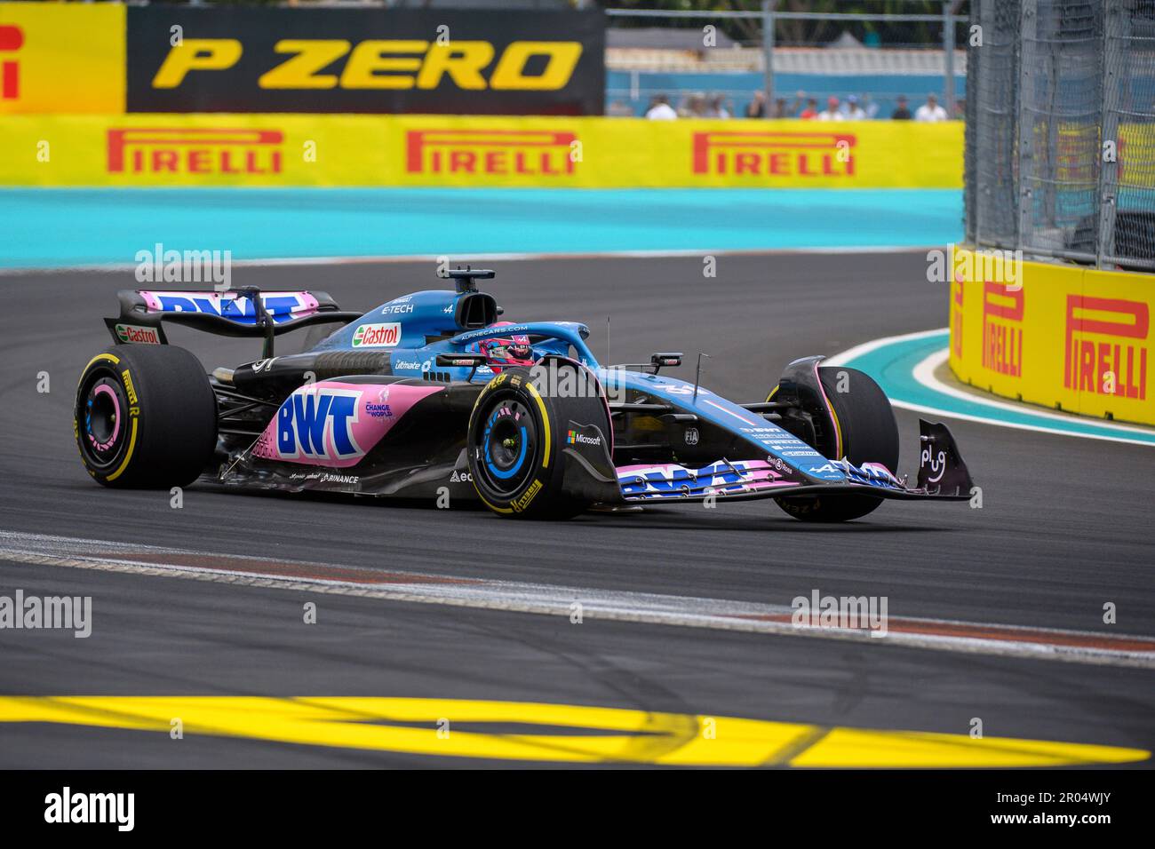 Bwt alpine formula one car hi-res stock photography and images - Alamy