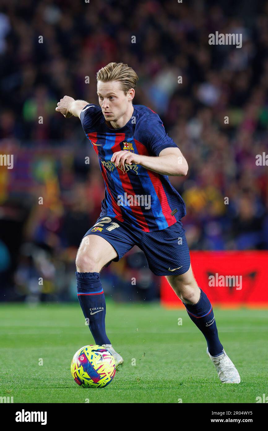 BARCELONA - MAR 19: Frenkie De Jong in action during the LaLiga match ...