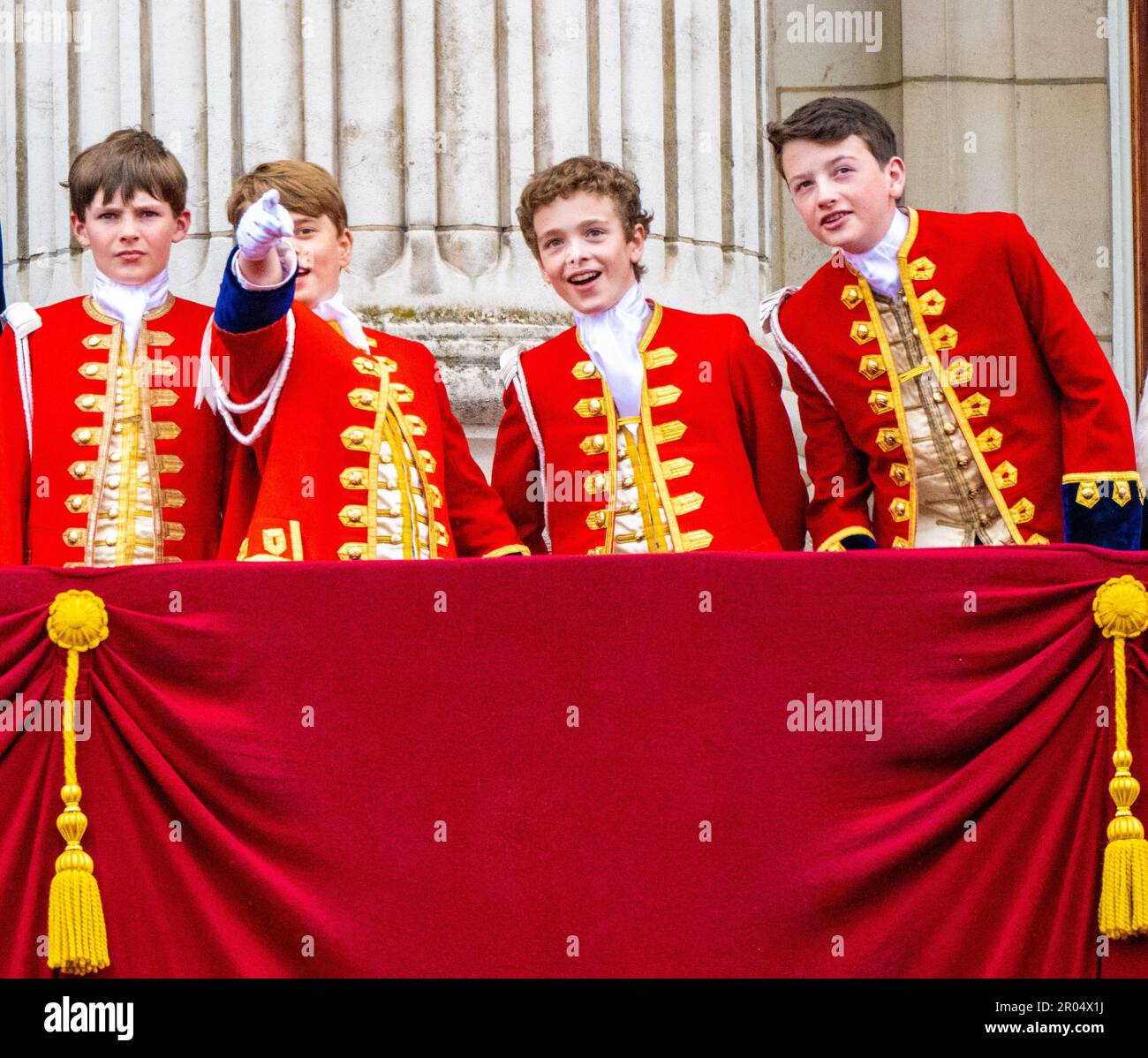London, UK. 06th May, 2023. Lord Oliver Cholmondeley, Prince George ...