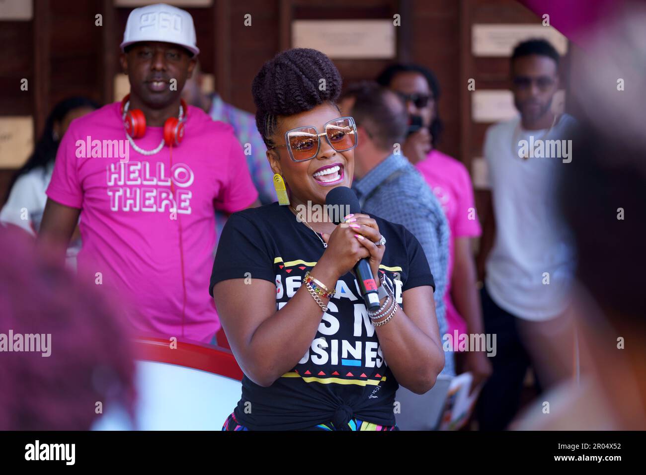 Greensboro, North Carolina, USA. 6th May, 2023. Actress TABITHA BROWN ...