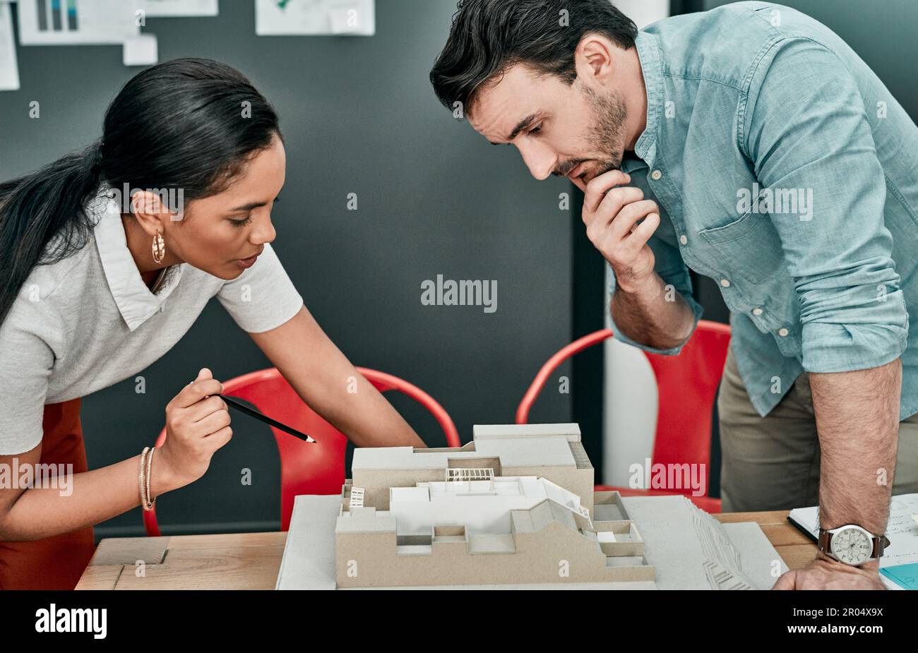 Competent and creative is exactly what they are. two architects working ...