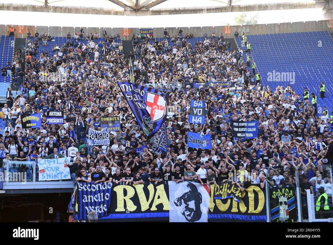 Stadio Olimpico, Rome, Italy. 6th May, 2023. Serie A Football; Roma ...