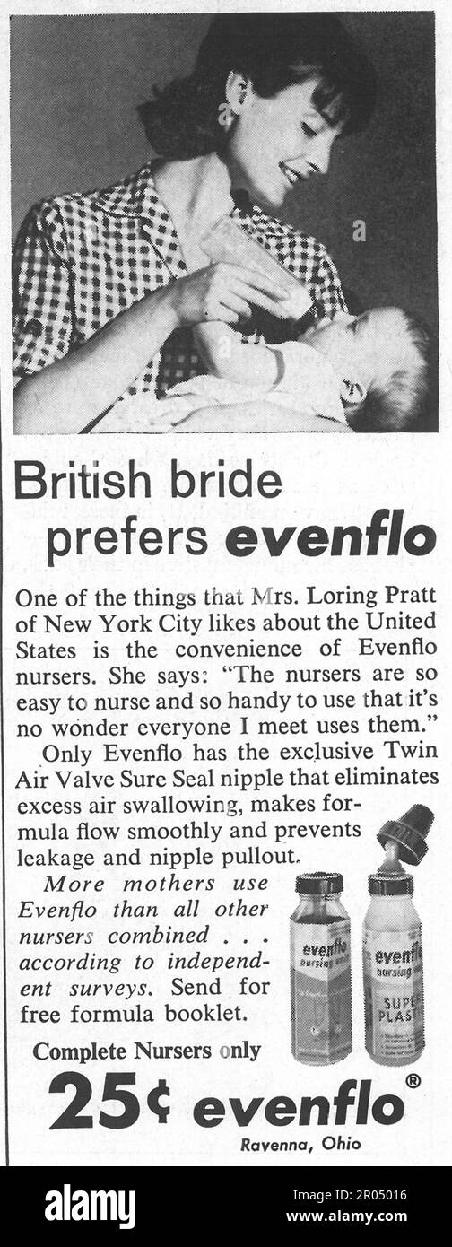 Evenflo ad hi-res stock photography and images - Alamy