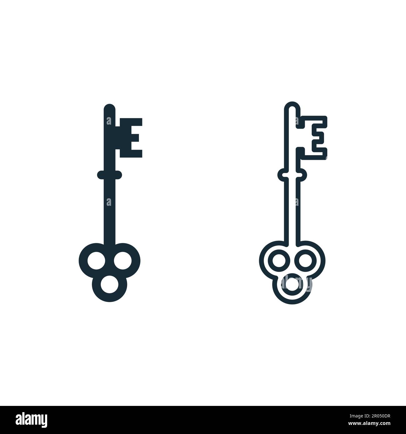 Key icon design hi-res stock photography and images - Alamy