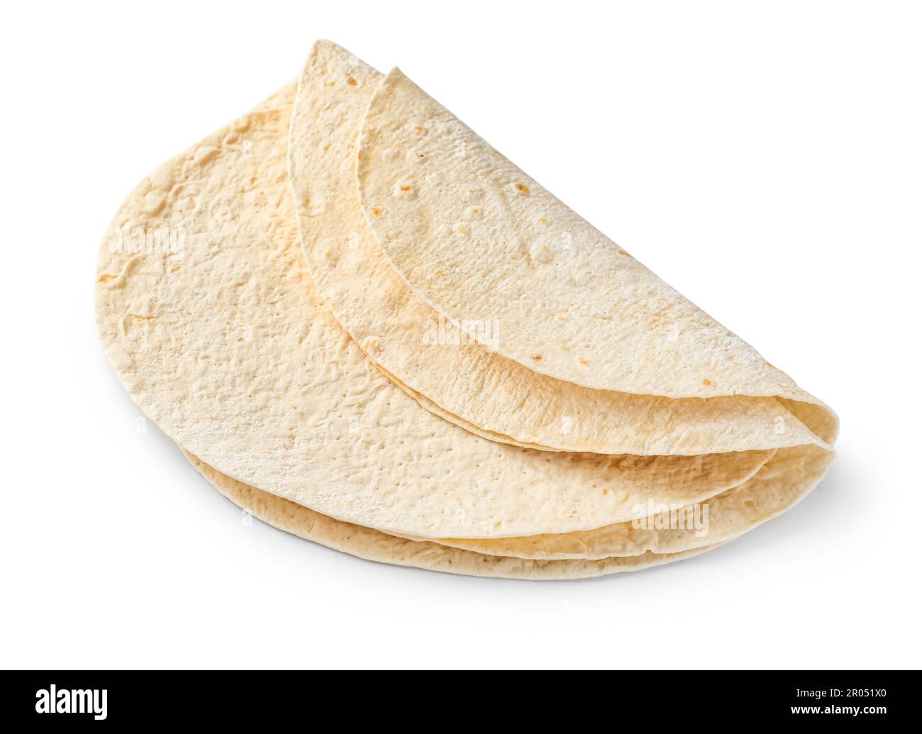 Thin lavash on white background Stock Photo - Alamy