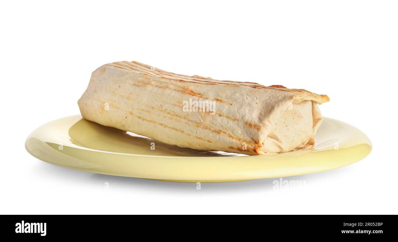 Arabic shawarma plate Cut Out Stock Images & Pictures - Alamy