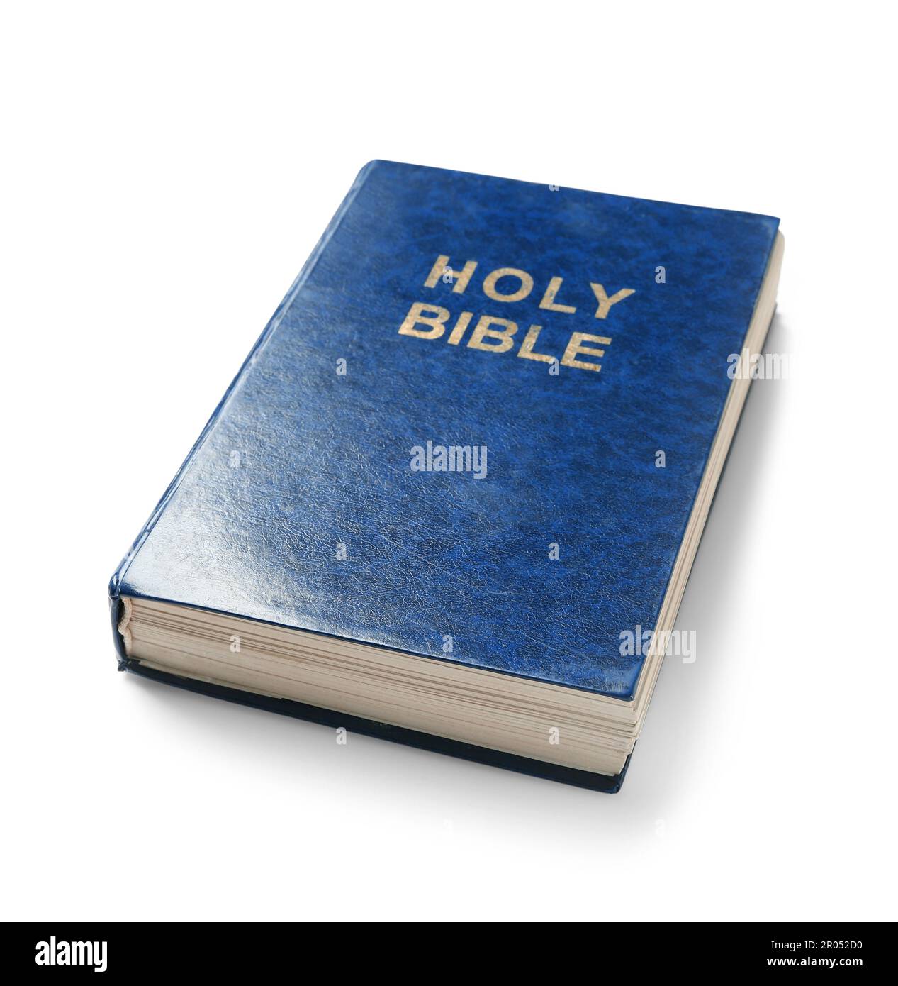 Holy Bible isolated on white background Stock Photo - Alamy