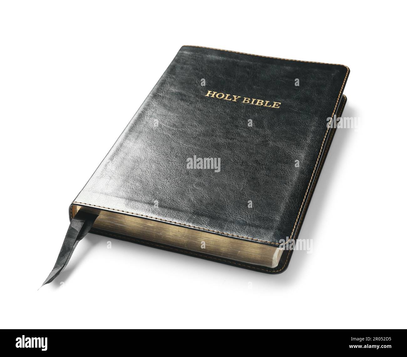 Holy Bible isolated on white background Stock Photo - Alamy