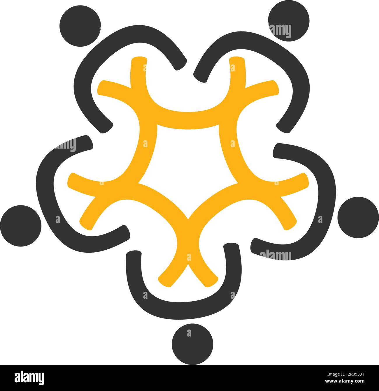 association logo template. Icon Illustration Brand Identity. Isolated ...