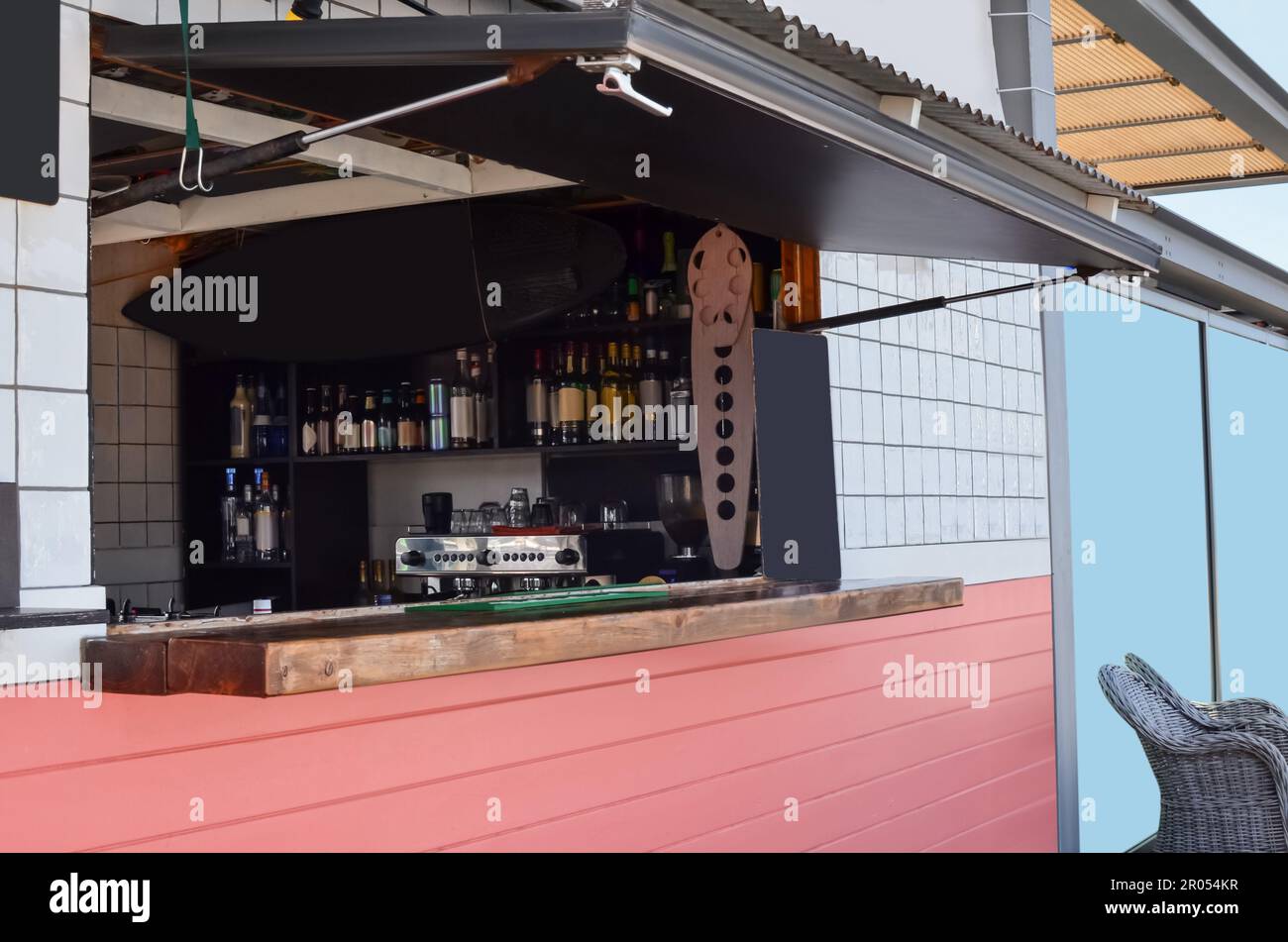 Counter menu board hi-res stock photography and images - Alamy