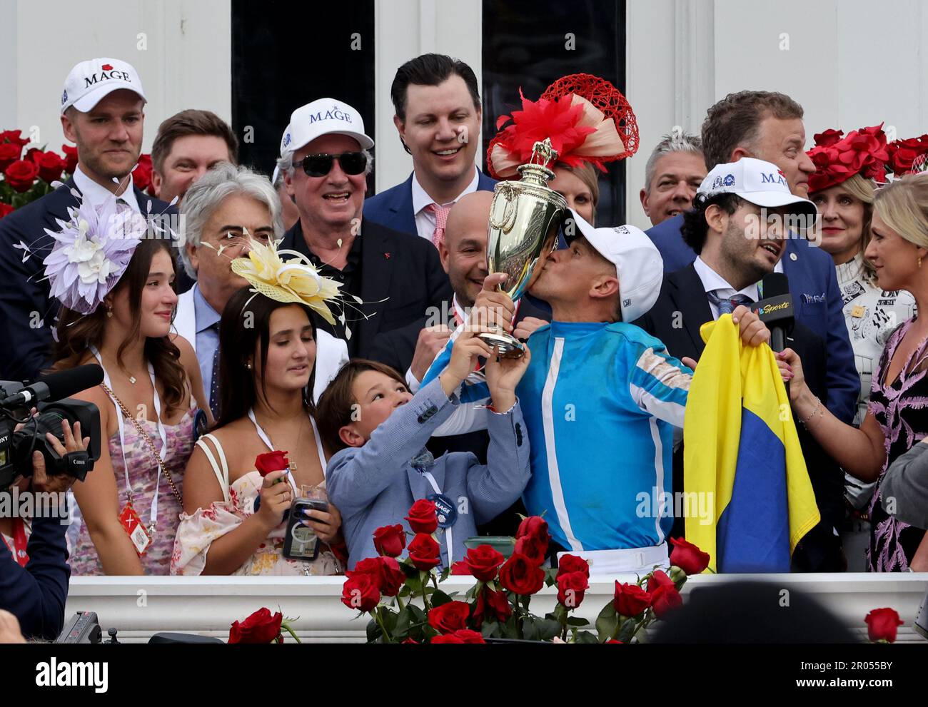 Louisville, United States. 09th Feb, 2022. Jockey Javier Castellano ...