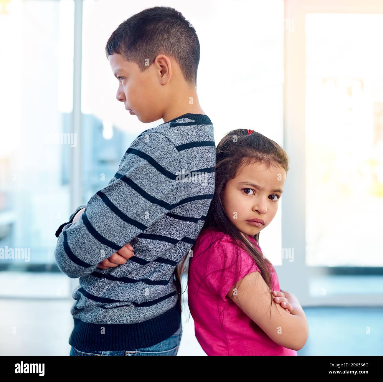 Children Mad At Each Other