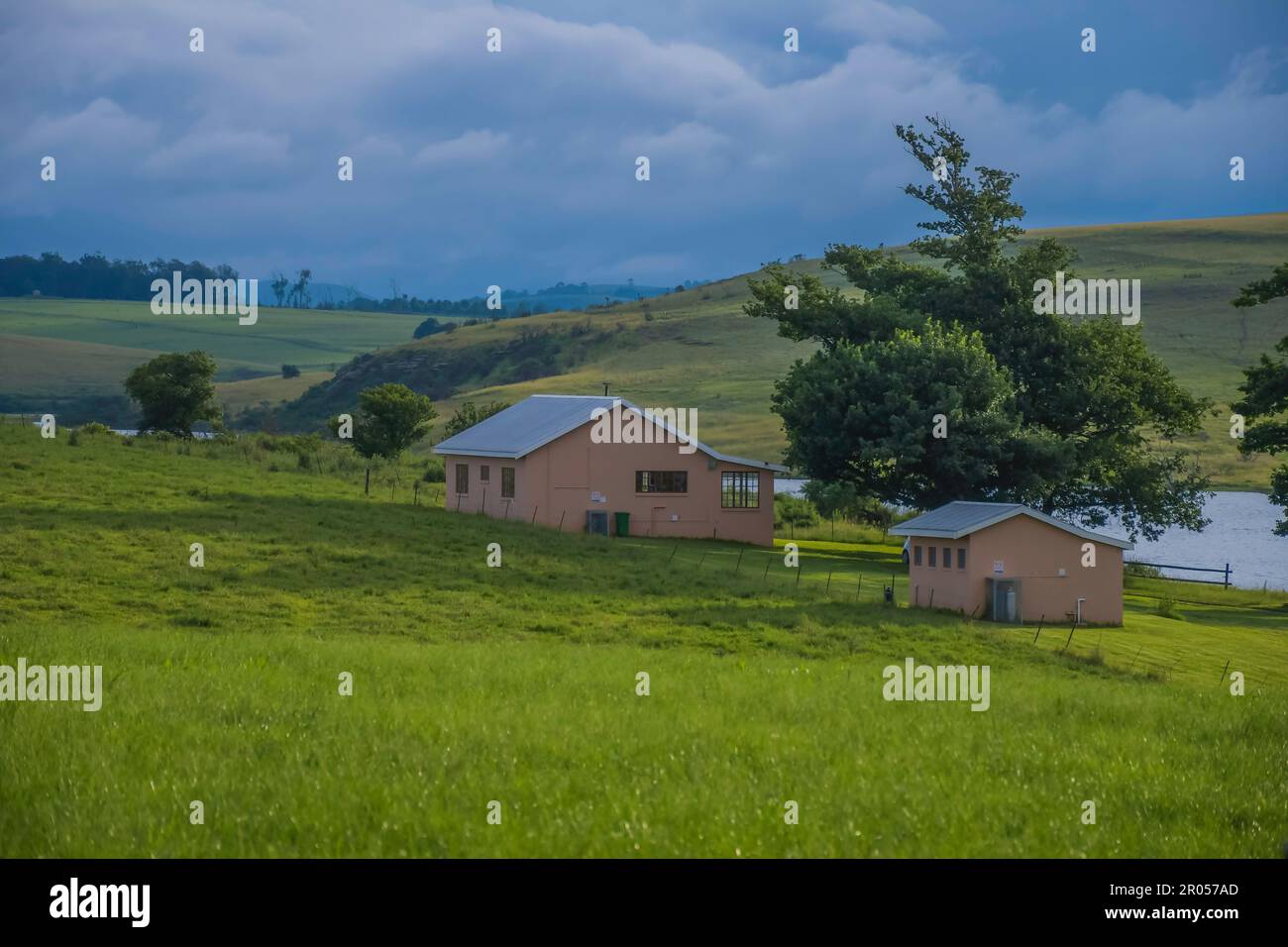 Midlands meander landscape in Kwazulu natal kzn south africa Stock ...