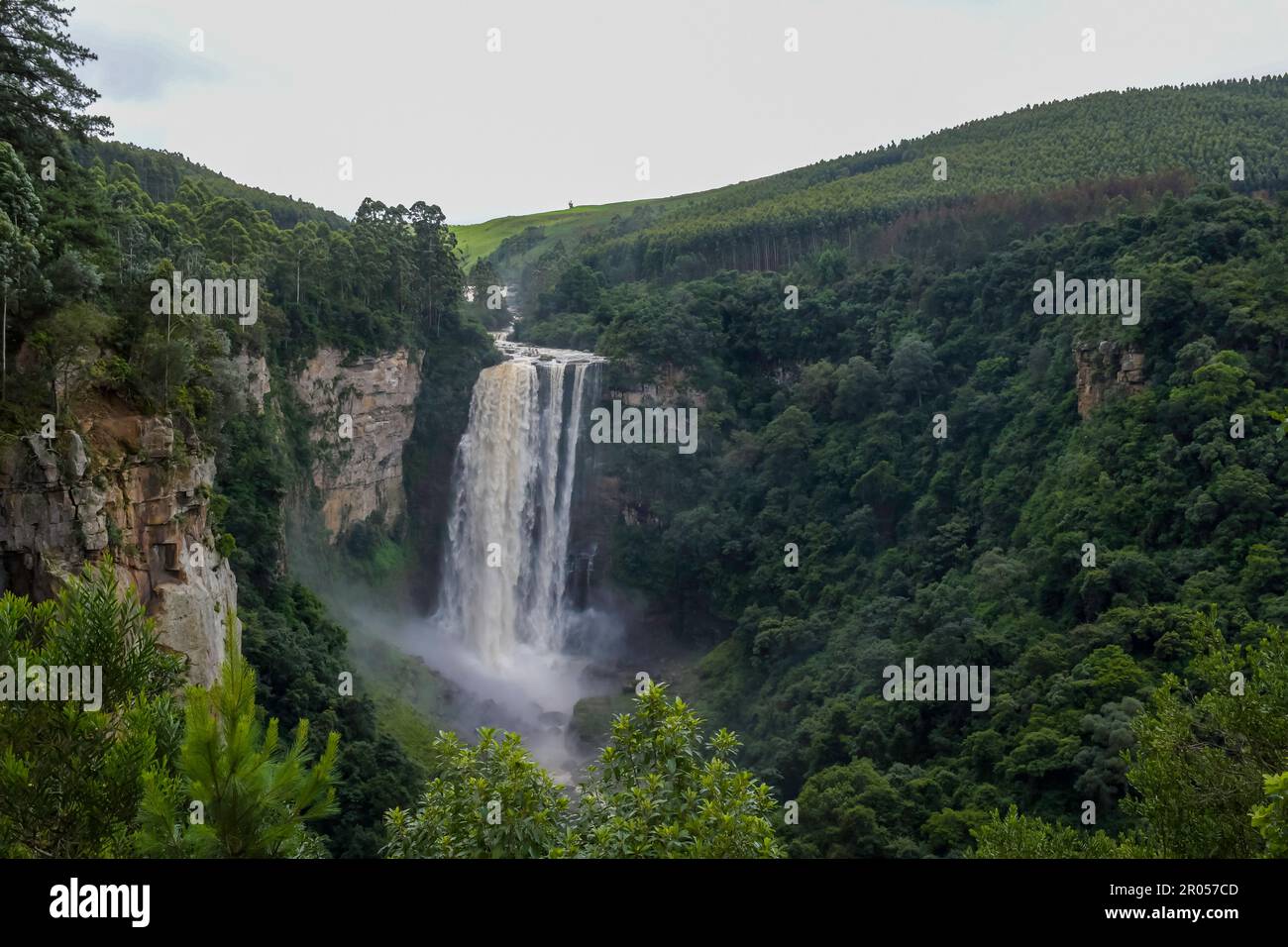 Karkloof waterfall in midlands meander KZN south africa Stock Photo - Alamy