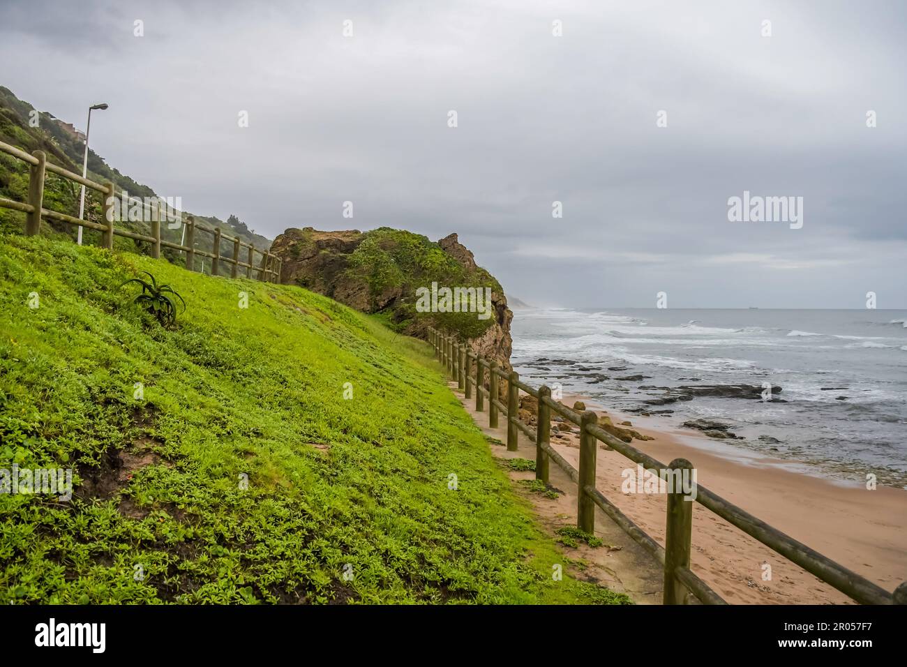 Cave rock monument at Brighton beach Bluff Durban KZN Stock Photo - Alamy