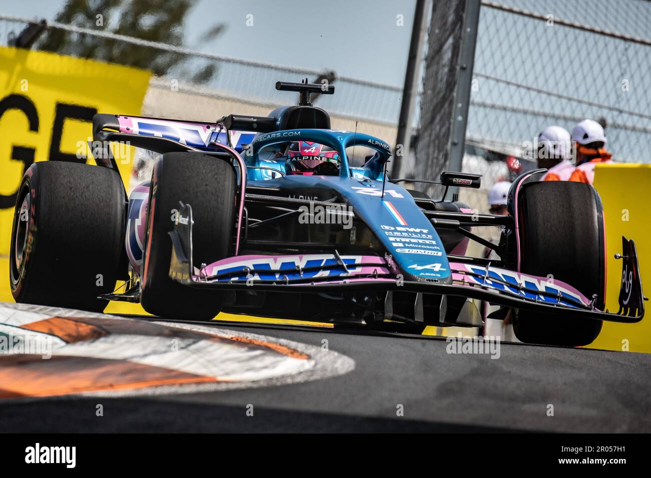 Miami, Florida, USA. 04/07 May 2023. F1 World Championship. F1 Grand Prix of Miami. #31, Esteban ...