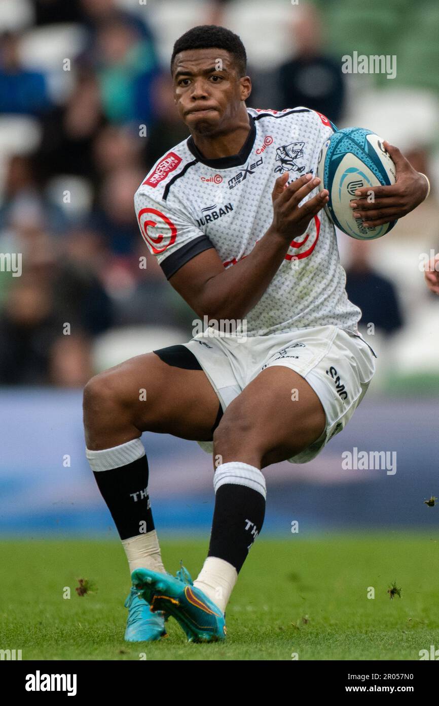 Dublin, Ireland. 06th May, 2023. Grant Williams of Sharks during the ...