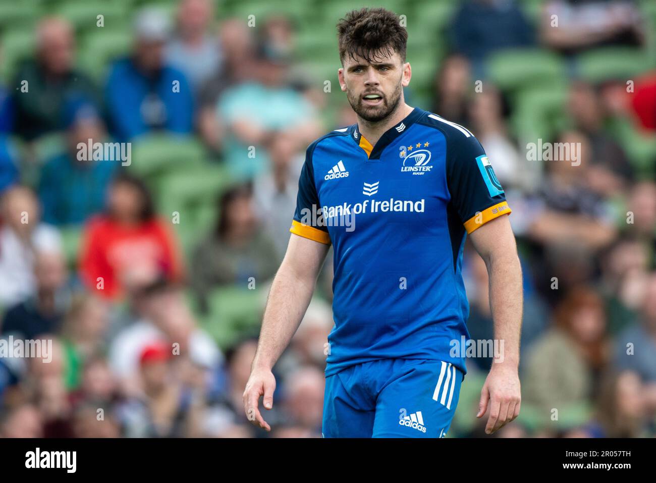 Dublin, Ireland. 06th May, 2023. Harry Byrne of Leinster during the ...