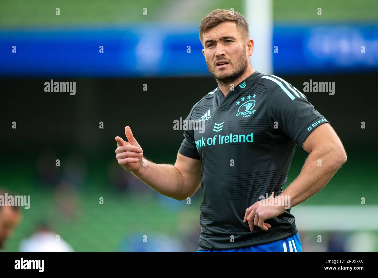Dublin, Ireland. 06th May, 2023. Jordan Larmour of Leinster during the ...