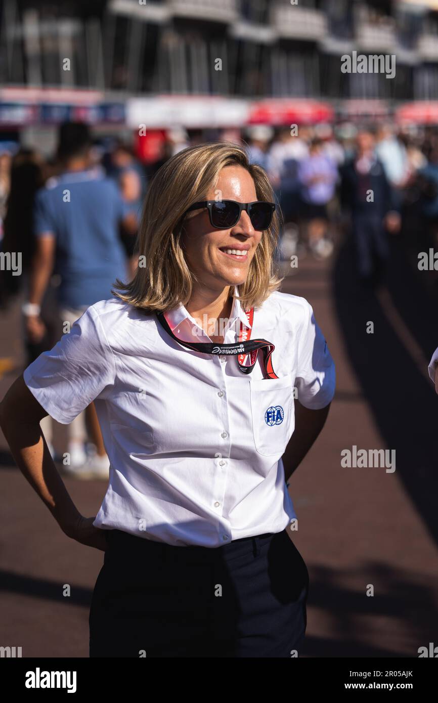 Natalie Robyn, CEO of the FIA, portrait during the 2023 Monaco ePrix ...