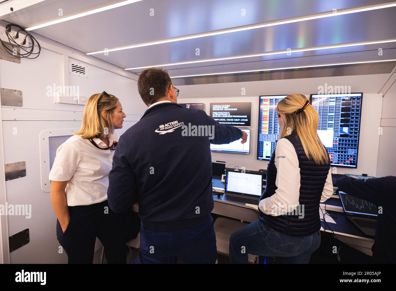 Natalie Robyn, CEO of the FIA, portrait during the 2023 Monaco ePrix ...