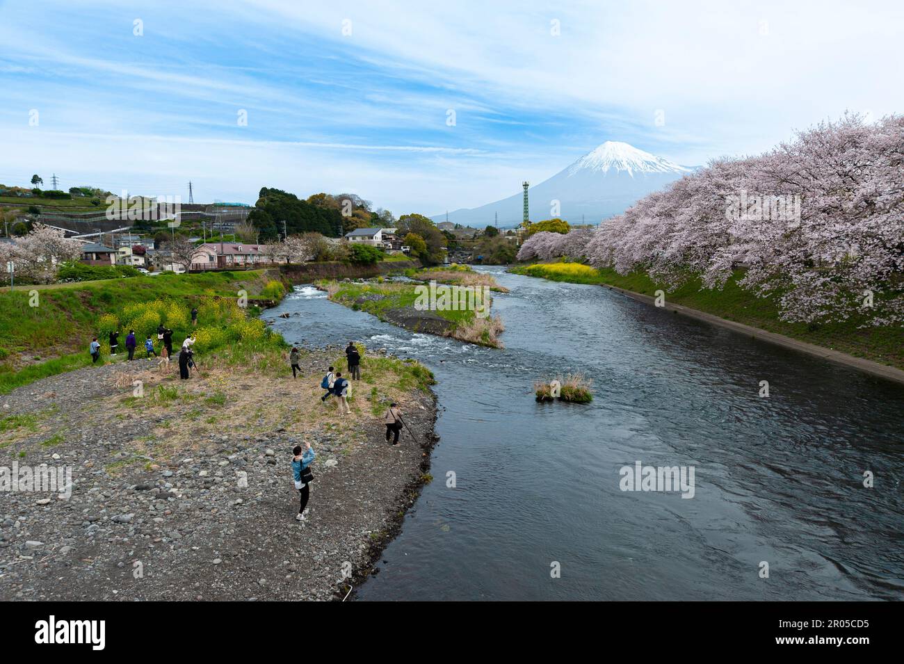 Capturing Beauty: People Photographing the Majestic Mount Fuji Framed ...
