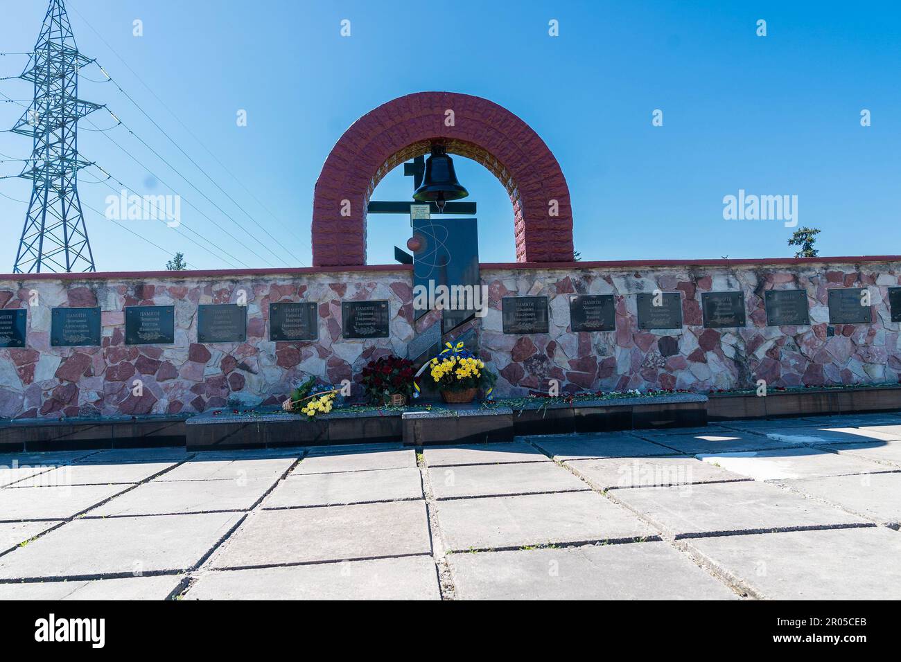 Ukraine. 6th May, 2023. View of memorial for first responders of ...