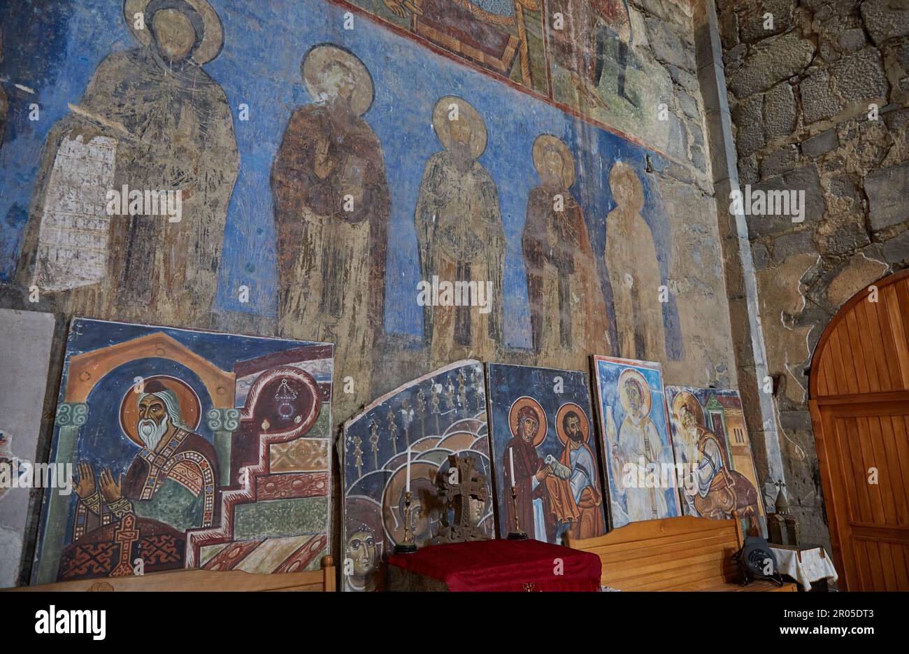 The Medieval Akhtala Monastery in Alaverdi, Armenia Stock Photo - Alamy