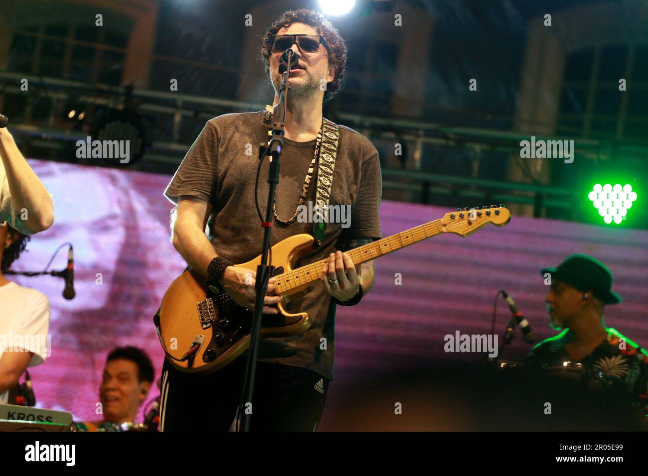 salvador, bahia, brazil - february 22, 2023: singer Davi Moraes is seen ...