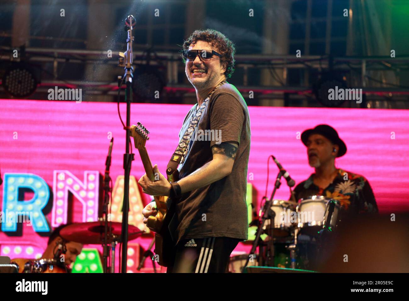 salvador, bahia, brazil - february 22, 2023: singer Davi Moraes is seen ...