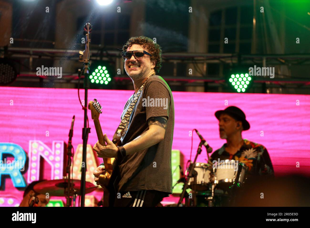 salvador, bahia, brazil - february 22, 2023: singer Davi Moraes is seen ...